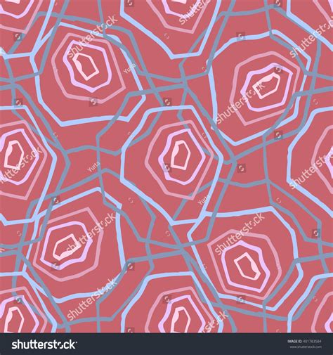 Irregular Abstract Grid Pattern Seamless Texture Stock Vector Royalty Free 401783584