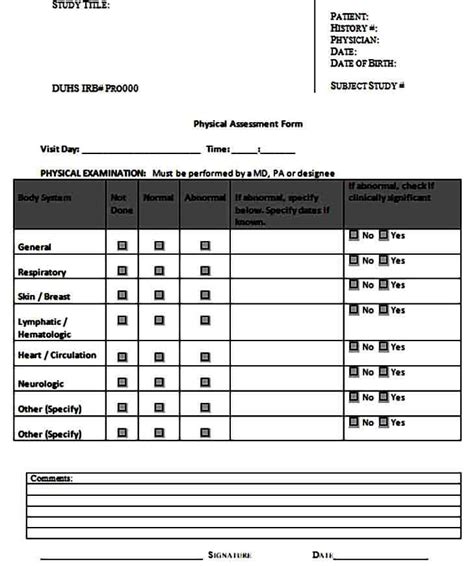 Physical Form Templates Mous Syusa
