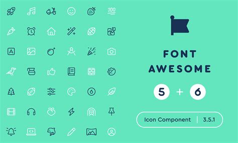 Js Font Awesome Icons