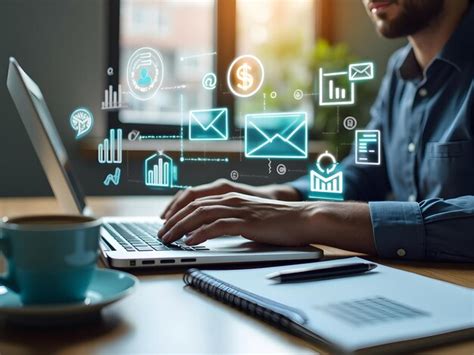 Streamlining Business Operations Through Digital Integration Premium Ai Generated Image