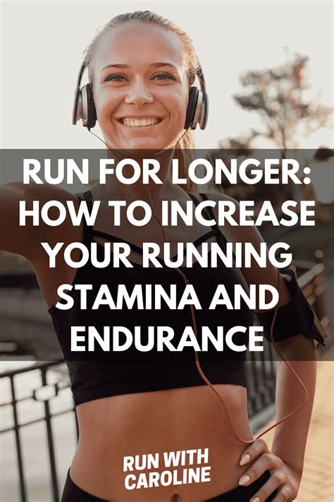 how to increase running stamina and endurance 6 actionable tips run