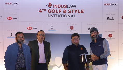 Induslaw Golf Invitational Delhi Done In Style India Golf Weekly