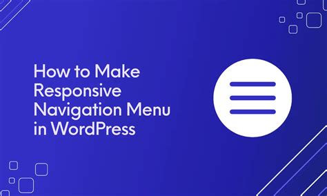 Responsive Menu