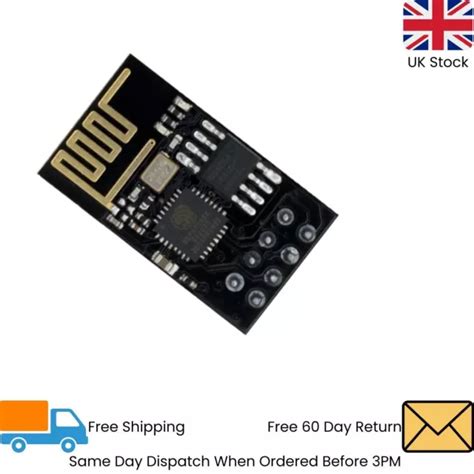 ESP8266 ESP 01 WI FI Module MCU SDIO UART For IoT Home Automation 4 29