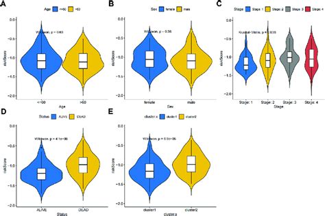 Association Between Independent Prognostic Signatures And Clinical Download Scientific Diagram