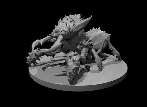 Ankheg Two Variations Miniature For Tabletop Gaming Fantasy
