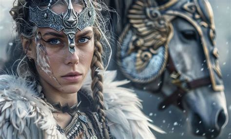 Sigrún Valkyrie De La Victoire Et De La Bravoure