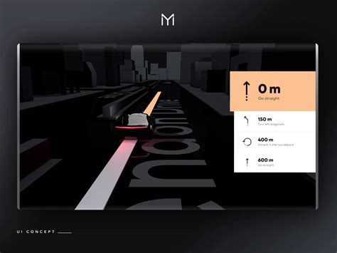 Ui Ux Automotive Navigation Concept 3d Motion By Benjamin Zehrfeldt On Dribbble
