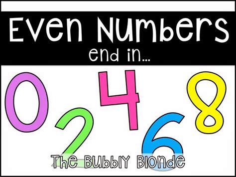 Blog Hoppin Odd Even Numbers With Freebies