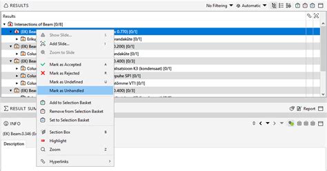 Checking Results Mark As Unhandled Solibri Society