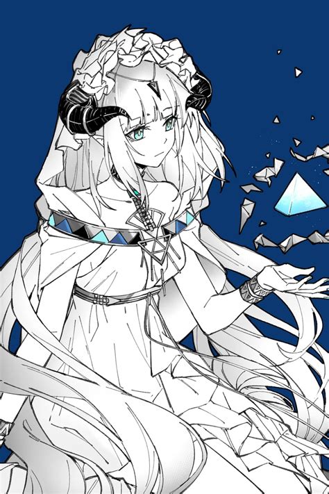 nightingale and nightingale arknights drawn by piaoliu ping ping ping
