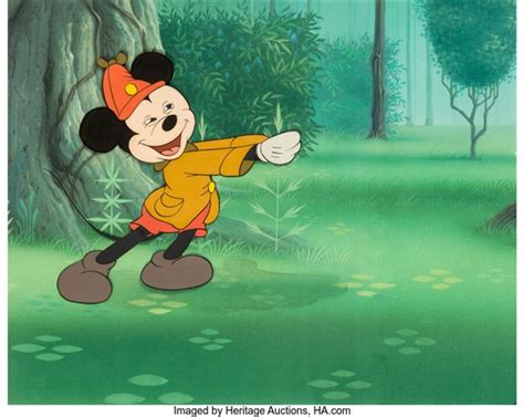 The Pointer Mickey Mouse ProductionColor Model Cel Walt Disney By Walt Disney Studios On