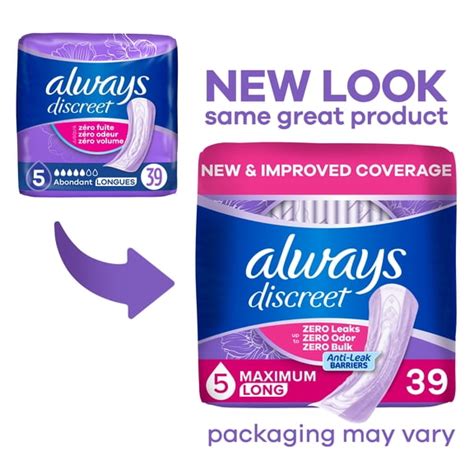 Always Discreet Pads