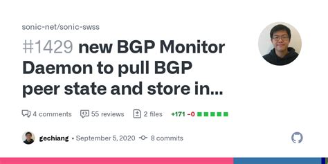 New Bgp Monitor Daemon To Pull Bgp Peer State And Store In State Db For Mib Consumption By
