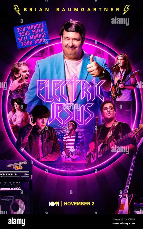 Electric Jesus Poster Clockwise From Top Brian Baumgartner Wyatt Lenhart Gunner Willis