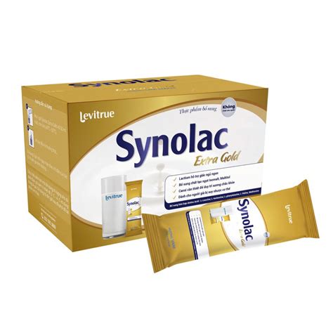 Synolac Extra Gold Nutritional Milk Powder For The Elderly Box Of 14