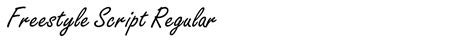 Freestyle Script Font Webfont And Desktop Myfonts