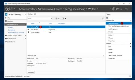 Reset Password In Active Directory Methods Itechguides Com
