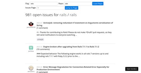 Rsk Github Issues Example Codesandbox