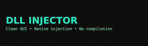 Github Akguimasdllinjector Standalone Dll Injection Toolkit For Windows