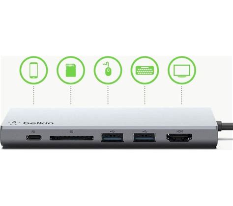 BELKIN Multimedia USB Type C Port Multi Hub Fast Delivery Currysie