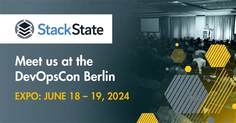 Stackstate On Linkedin Devopsconberlin Stackstate Devops Observability