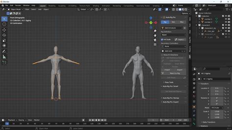 How To Separate The Linked Auto Rig Pro Between Our Two Characters