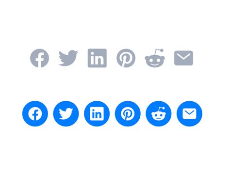 Social Sharing Buttons Module Jake Addons For Hubspot Cms