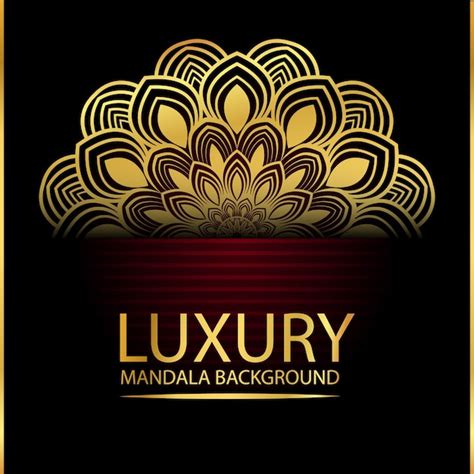 Premium Vector A Black And Gold Poster For A Luxury Brand