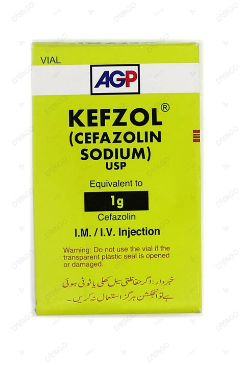 Kefzol 1g Injection — Dvago®