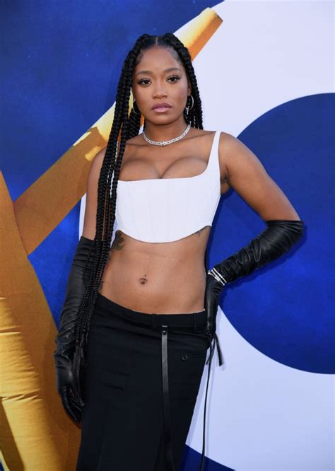 Photo Keke Palmer Showing Off Her Cleavage