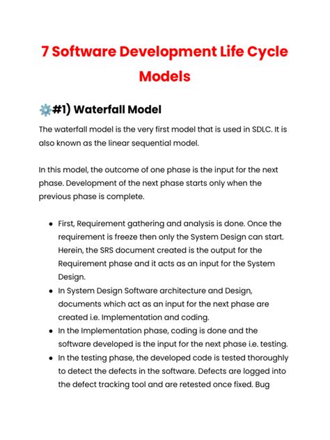 7 Software Development Life Cycle Models 1684807394 Pdf Agile