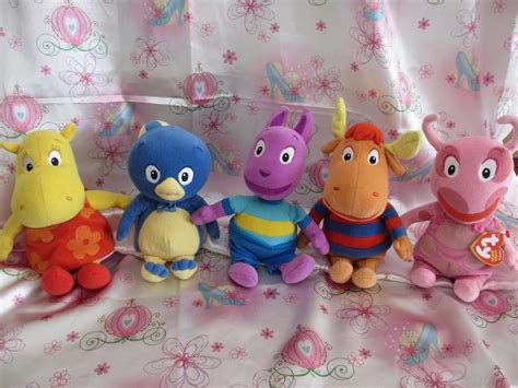 Complete Set Of 5 Ty Retired 8 Backyardigans Nice 1854668978