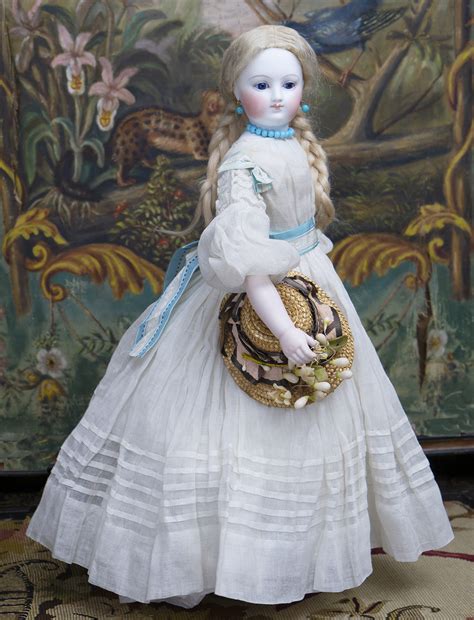 17 12 44cm Antique French Fashion Doll With Bisque Hands By Simonne