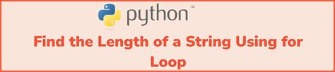 python program to find length of a string face prep