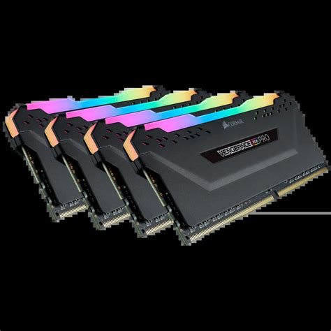 Vengeance® Rgb Pro 32gb 4 X 8gb Ddr4 Dram 4400mhz C18 Memory Kit — Black