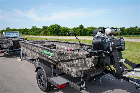 2023 Havoc Dbst 1653 Digital Camo W Hdr 40 Mud Buddy Motor And Trailer