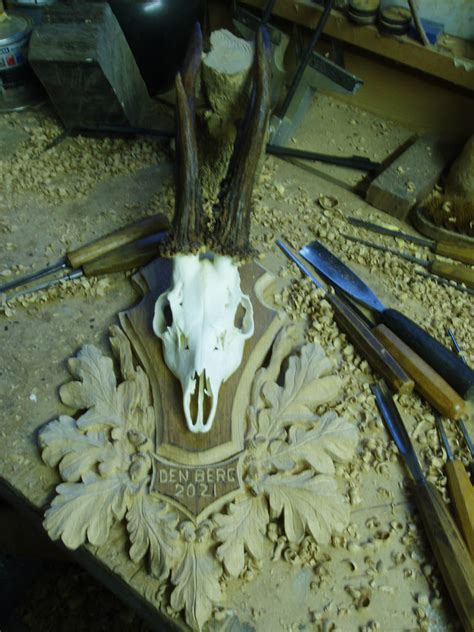 Trophy Shild Roe By Woodcarve On Deviantart