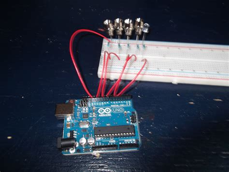 arduino uno controlled traffic lights north american style 3 steps