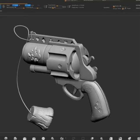 Gun 🔫 3d Blender Modeling Youtube