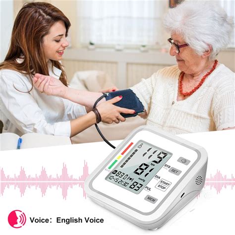 Portable Household Sphygmomanometer Lcd Blood Pres Grandado