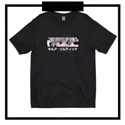 Hunter X Hunter Anime Killua Eye Hisoka Gon Designed T Shirt Tops For