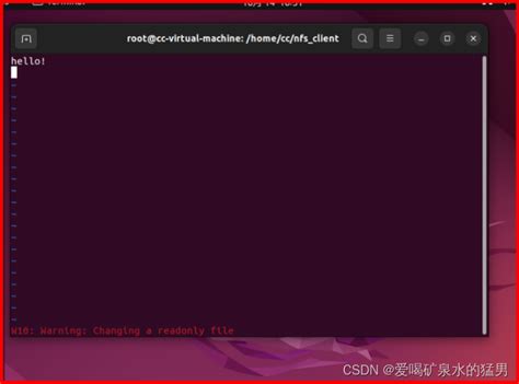 Linux嵌入式操作系统 实验二nfs文件系统实验二 Nfs文件系统 一、实验目的 1、熟悉nfs文件系统配置的过程和方法为嵌入式 Csdn博客