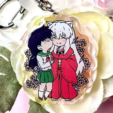 Inuyasha Keychain Lovestruck Sakura