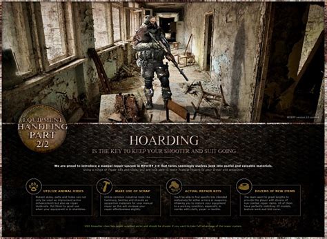 Equipment Handling Part 2 Image Misery Mod For Stalker Call
