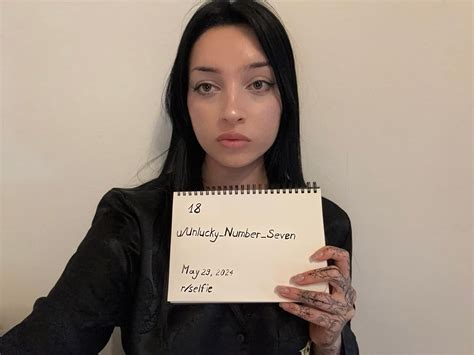 My Verification Selfie F18 R Selfie