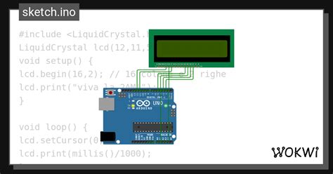 Schermo Wokwi Esp32 Stm32 Arduino Simulator