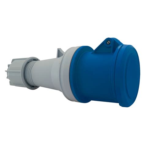 Cee Trailing Socket 5 Pins 63a 230v Ip44 Techna
