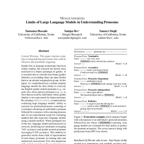 Misgendered Limits Of Large Language Models In Understanding Pronouns