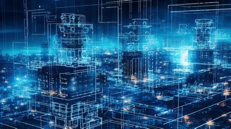 Premium AI Image Smart Grid And Energy Management Systems AI Generated